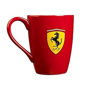 Ferrari mug red: Amazon.co.uk: Kitchen & Home