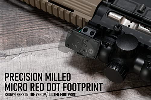 Monstrum Piggyback Red Dot Ring Mount for Rifle Scopes | 1 inch ...