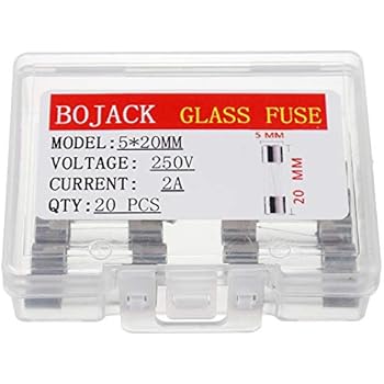 Pack of 5, F2AL250V, F2A 250V, F2 L250V, F2A 250V, F2L250V, Axial Glass Fuses, 6X30mm (1/4 inch ...