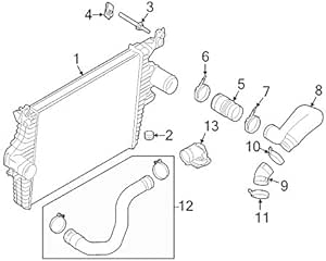 Amazon.com: Ford 6C3Z-6C646-A - DUCT - AIR : Automotive