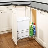 Amazon.com: Double Cabinet-Mounted Pull-Out Waste Bin Frame: Home & Kitchen