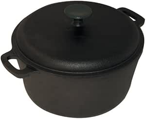 Amazon.com: Emeril Cast Iron 8 Quart Gumbo Pot with Lid: Kitchen & Dining