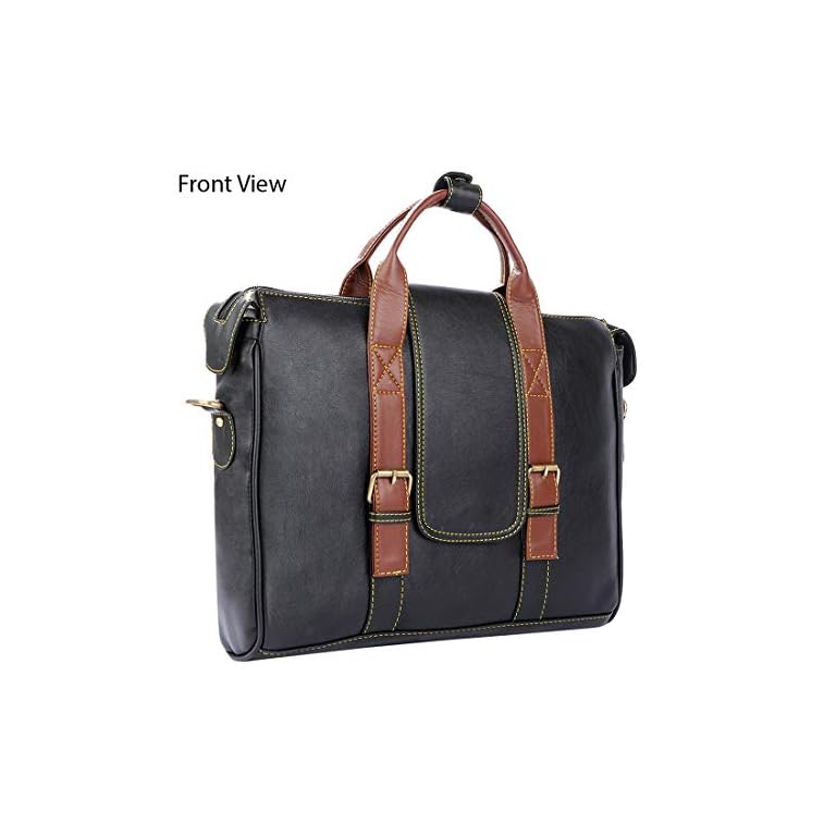 Bagneeds 17 inch Laptop Bag Case Expandable Briefcases for Men Computer ...