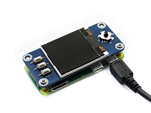 1.44inch LCD Display HAT for Raspberry Pi 3B+/3B/2B/3B+/Zero/Zero W,128x128 Pixels SPI Interface ...