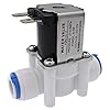DIGITEN 12V 3/8" Inlet Feed Water Solenoid Valve Quick Connect for RO ...