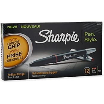 Sharpie Pen Negro 12pieza(s) pluma estilográfica - Pluma estilográficas ...