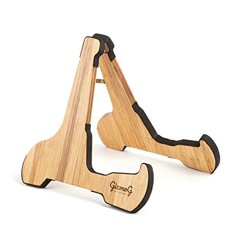 GizmoG Folding Guitar Stand, Universal for Acoustic Classical Electric ...