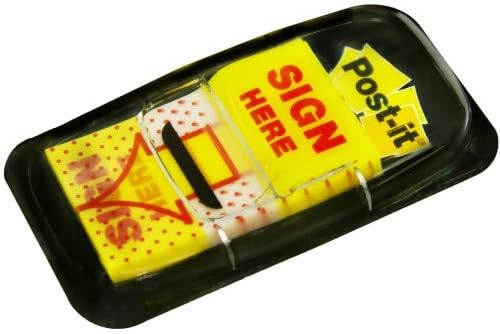 3m Post-it Flag 680-9 Sign Here price in UAE | Amazon UAE | kanbkam