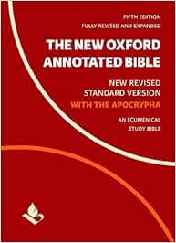 The New Oxford Annotated Bible with Apocrypha: New Revised Standard ...