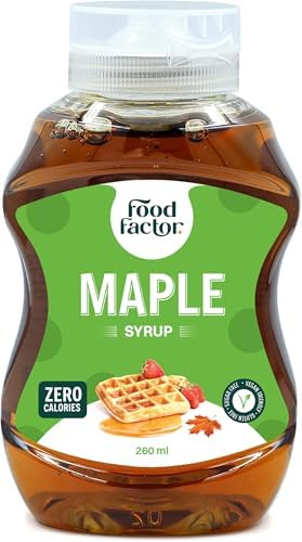 Food Factor Maple Syrup | Made in Italy | Zero Sugar, Zero Calorie ...