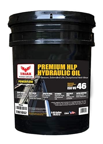 TRIAX Powerflow MV 46 Premium HLP Hydraulic Oil, 6000 Hour Extended ...