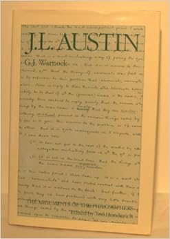 J.L.Austin (Arguments of the Philosophers): Amazon.co.uk: Warnock, G. J ...