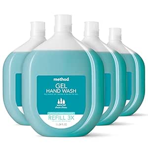 Amazon.com : Method Gel Hand Soap Refill, Waterfall, Recyclable Bottle ...