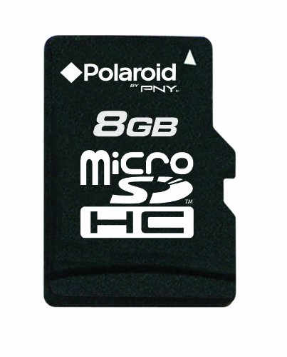 Amazon.com: Polaroid Micro SD 8 GB Class 4 Card (P-SDU8GB4-FS/POL ...
