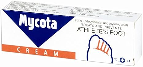 Mycota Athletes Foot Cream 25g: Amazon.co.uk: Health & Personal Care