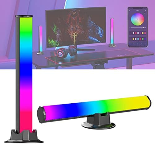 Smart LED Gaming Light Bars 2 Pack Gloryme Flow Ambient RGB Light Bar ...