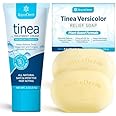 Amazon.com: Tinea Versicolor Relief Cream & Soap: Clinically Proven ...