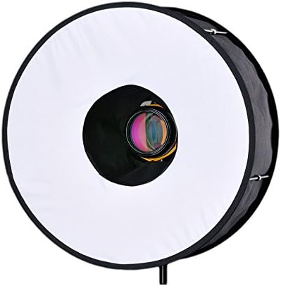 RoundFlash Collapsible Light Weight Ring Light Sofbox for Shadowless ...