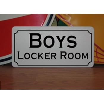Amazon.com: Locker Room Metal Sign, Gym, Rustic, Vintage: Home & Kitchen