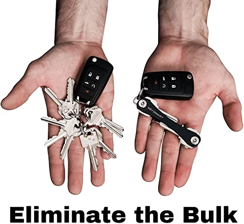 KeySmart Key Holder for Keychain Key Ring - Compact Key Organizer Key ...