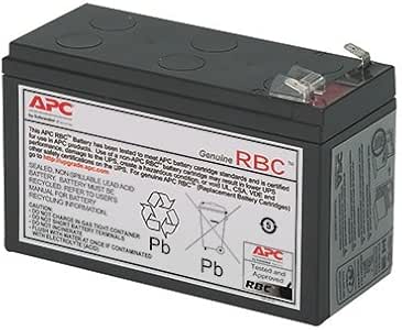 APC APCRBC154 Battery Replacement for Backups Models BE600M1, BE670M1 ...