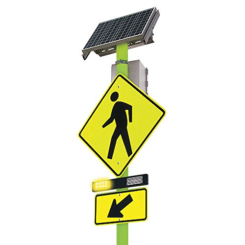 RRFB-XL Pushbutton Activated Crosswalk System with Solar Power ...