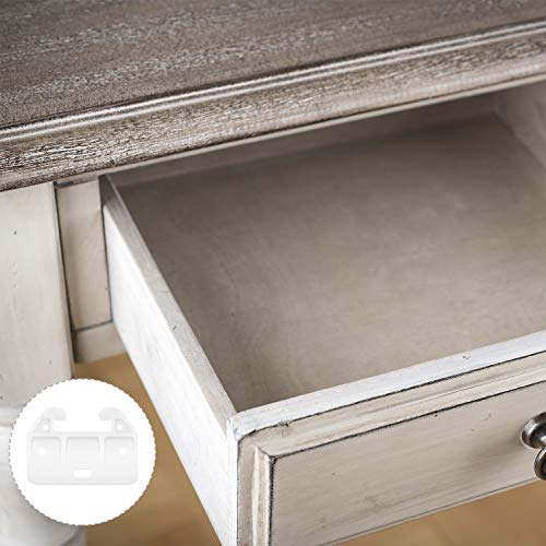 Plastic Drawer Guides Rear Drawer Guide Drawer Track Guides Replacement ...