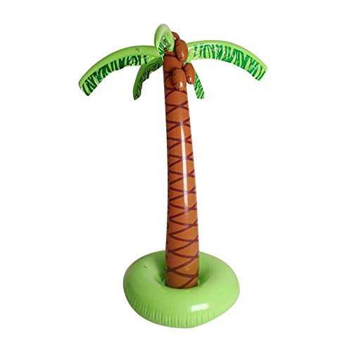 5.5 ft/66 Large Inflatable Palm Tree for Poolside Décor, Decoration for ...