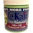 Amazon.com : Le Kair Natural Olive Oil Cholesterol Creme 20 Oz ...
