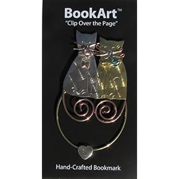 Amazon.com : Black Metal Cats Bookmarks As Gift for Cat Lovers ...