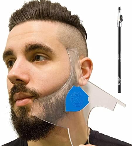 سعر Aberlite Beard Shaper - Beard Lineup Tool W/Barber Pencil (White ...