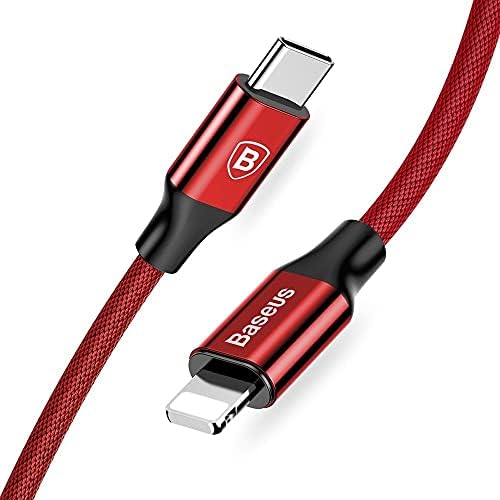 Baseus 18W PD2.0 USB-C to Lightning iOS Cable for Apple iPhone 12 Pro ...