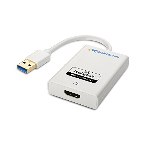 Cable Matters SuperSpeed USB 3.0/2.0 to HDMI/DVI Adapter for Windows and Mac | Amazon price ...