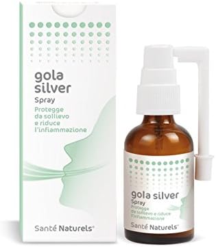 Spray Gola con Argento Colloidale - Gola Silver Santé Naturels® - 30 ml ...