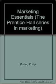 Amazon.com: Marketing essentials (9780135572320): Kotler, Philip: Books