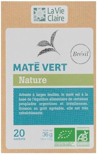La Vie Claire Mate Green Tea 20 Pcs price in Saudi Arabia | Amazon ...