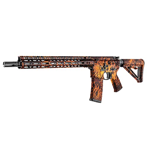 GunSkins AR-15 Rifle Skin - Premium Vinyl Gun Wrap with Precut Pieces ...
