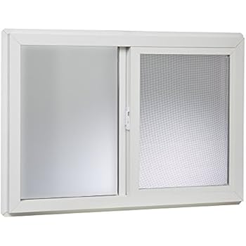 Amazon.com: Park Ridge VBSI3222PR Vinyl Basement Slider Window, 32" x ...