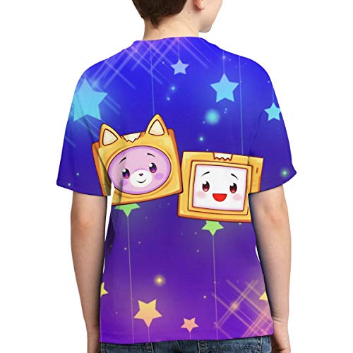 Lankybox Merch Lankybox Boxy Boys T-Shirts, Teens Tops Youth Tee Shirts ...