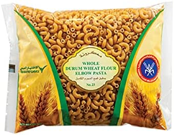 Kuwait Flour Whole Durum Wheat Flour Elbow Pasta No.23, 400 gm price in ...