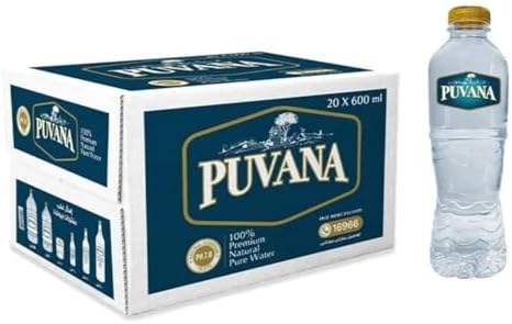 Puvana Natural Water Pet 20 x 600 Ml price in Saudi Arabia | Amazon ...