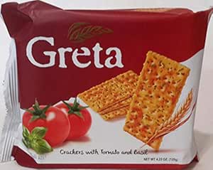 Amazon.com: Greta Tomato and Basil Crackers