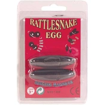 Amazon.com: Buzzing Magnets Rattlesnake Eggs Chatters: Toys & Games