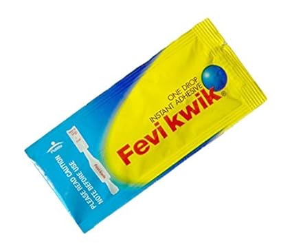 Fevi Kwik Instant Adhesive Mini, Pack of 10 : Amazon.in: Home & Kitchen