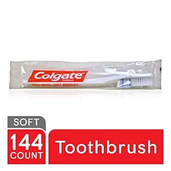 Amazon.com : COLGATE Individually Cello-Wrapped Toothbrushes, Soft ...