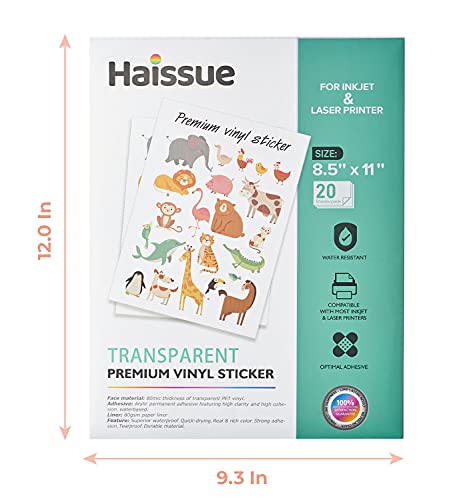 Printable Clear Decal Paper