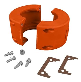 Martin 4016 Coupling Cover, Nylon, Inch, 4" OD, 2.313" Length: Roller ...