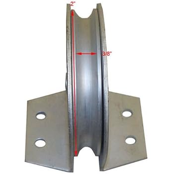 2" Flat Mount Snatch Block 600 LBS Pulley - Ceiling Mount Pulleys ...