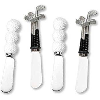 Amazon.com: Golf Themed Cheese Spreaders, Set of 4: Kitchen & Dining