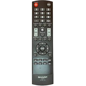 Amazon.com: New LC-RC1-14 Remote Control for Sharp TV LC-32LB150U LC ...